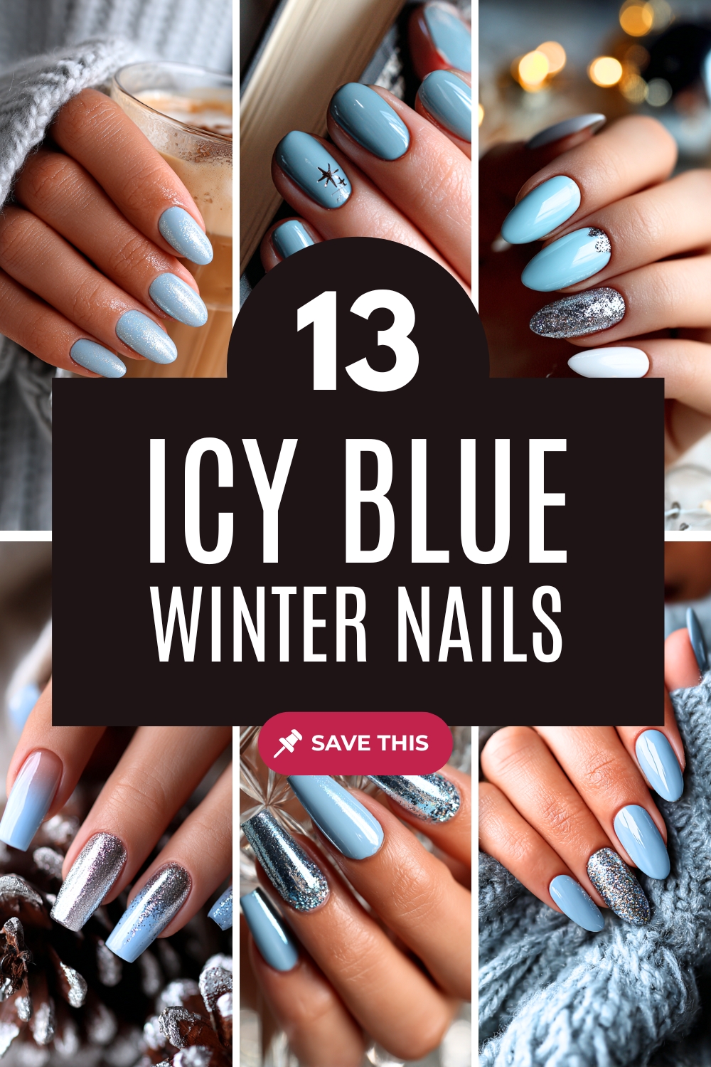 13+ Icy Blue Winter Nails That Are Trending Hard This Season [2025 - 2026]